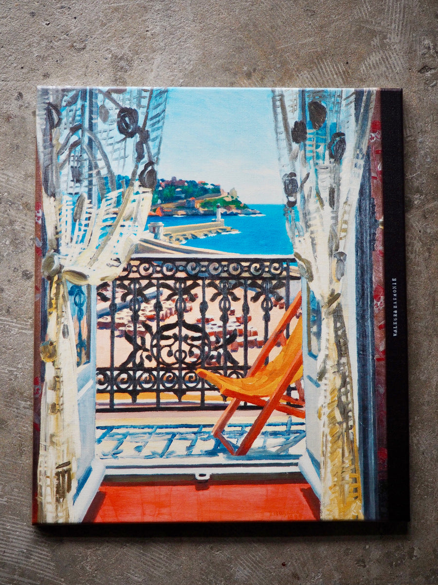 南仏のバルコン1935 (F10) |硲 伊之助 HAZAMA Inosuke – A&Ko